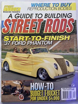 1997 Winter Street Rodder Magazine A Guide To Building Street Rods ...