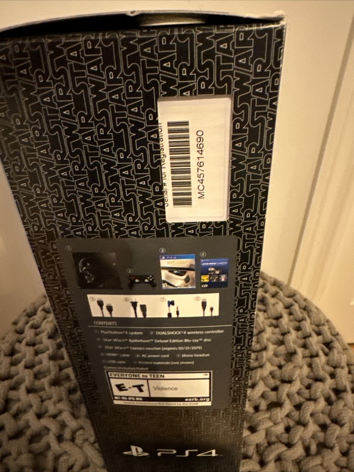 Sony PlayStation 4 Star Wars Battlefront Gaming 500GB Limited Edition ...