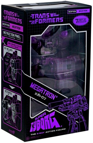 Transformers Super Cyborg Megatron 3.75" Action Figure [Purple] NIB ...