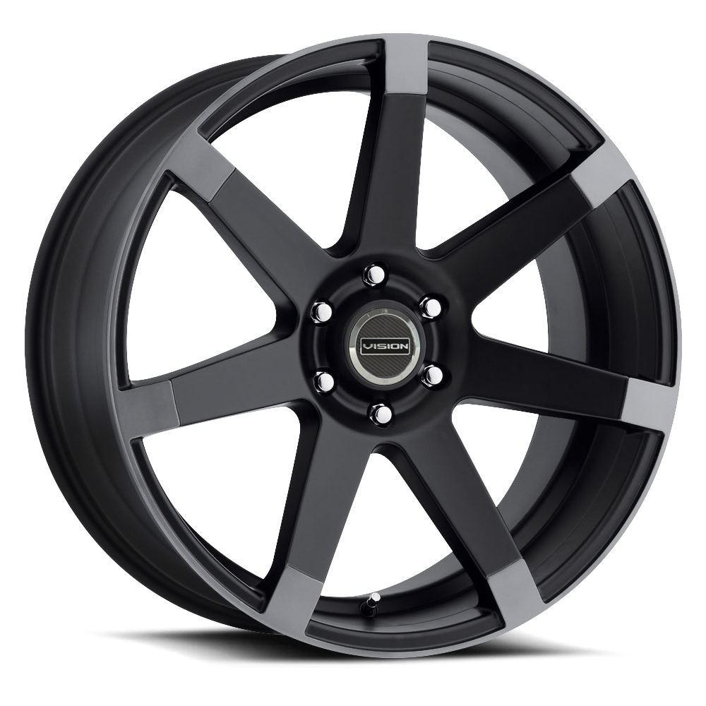 VISION 9042 Sultan 24X9.5 6X135 ET25 Black/Anthracite Spoke Ends (Qty ...