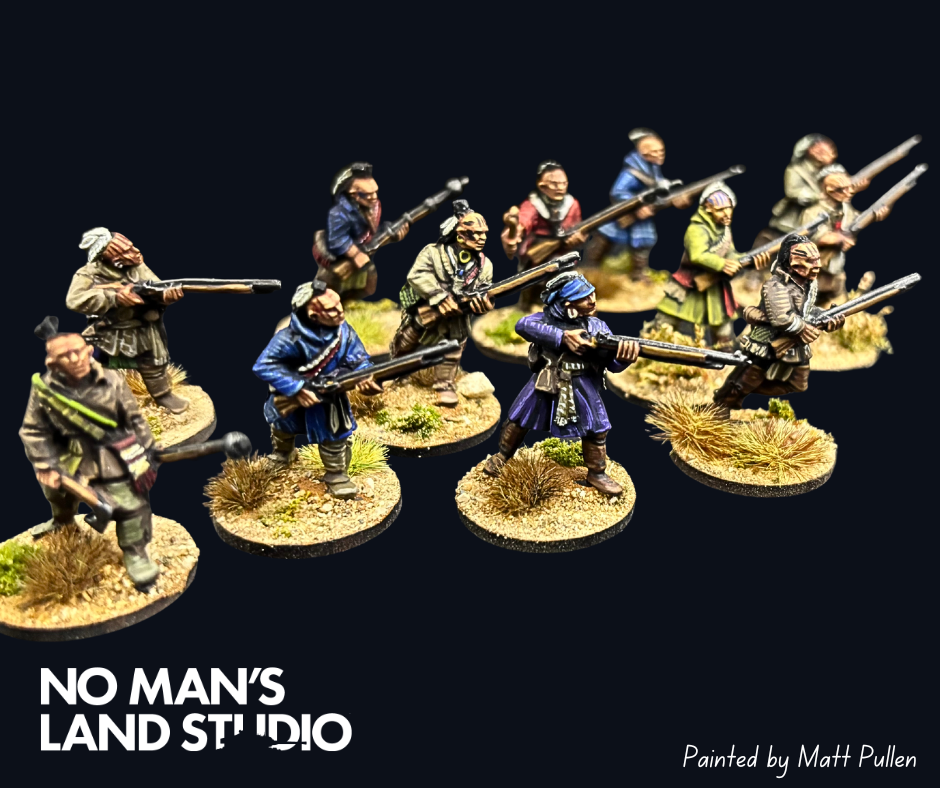 Native American Indians Wild West 28mm Cowboy Pro Painted Miniatures ...