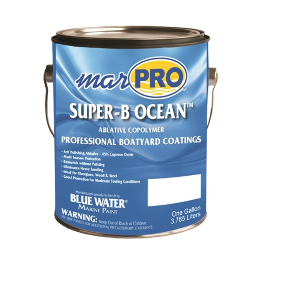 Marpro Antifouling Bottom Paint BLACK GALLON Super-B Ocean 45%Copper ...