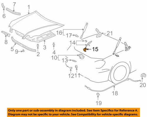 53540-30020 Toyota Lever assy, auxiliary catch release 5354030020, New ...