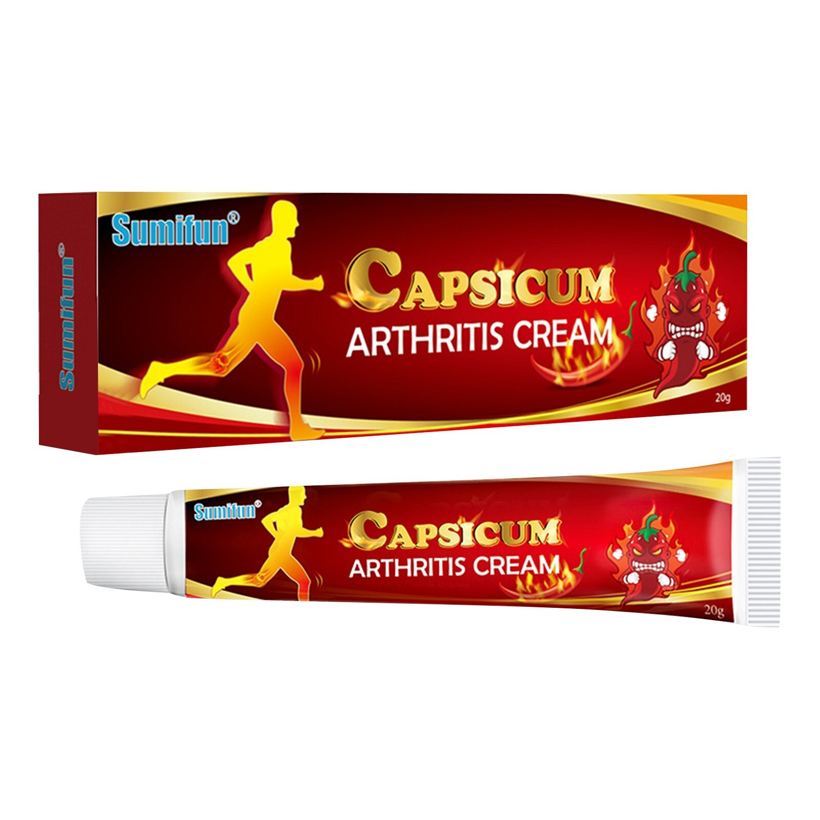 20g Capsaicin Hot Rheumatoid Arthritis Joint Muscle Pain Relief ...