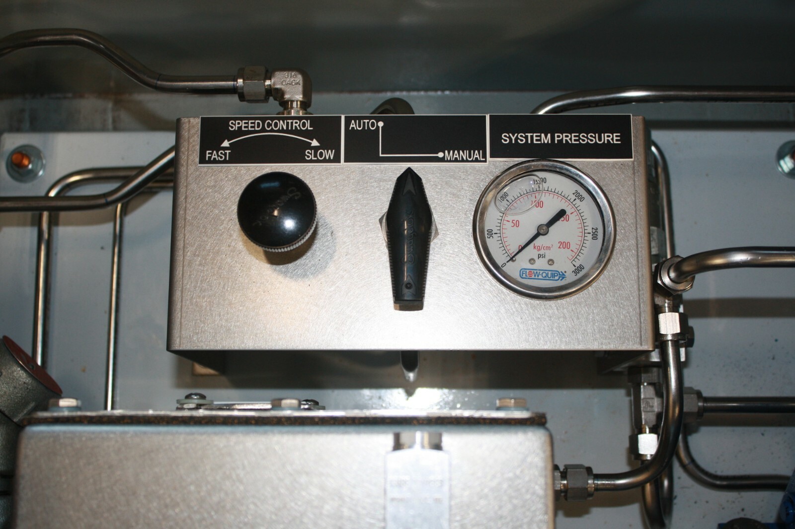 Flow-Quip valve actuator Control Panel Hydraulic for 6" 300 Foster Gate ...