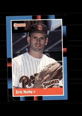 1988 Donruss - Eric Nolte #534 (RC) | eBay