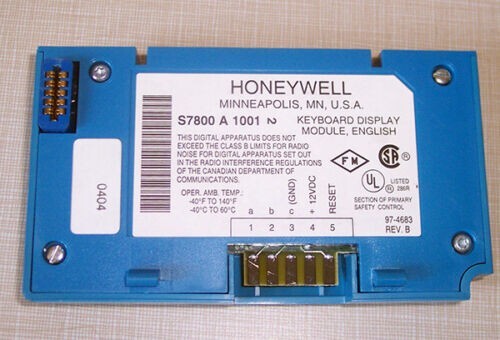 1PC Honeywell S7800A1001 New Burner Control Display Module S7800A 1001 ...