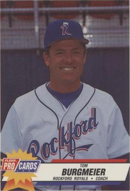 1993 Fleer ProCards Minor League - Tom Burgmeier #732 for sale online ...