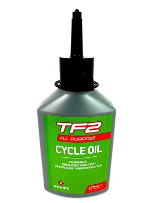 WELDTITE TF2 ALL PURPOSE LUBE ROAD MTB BIKE BICYCLE CYCLE CHAIN OIL ...