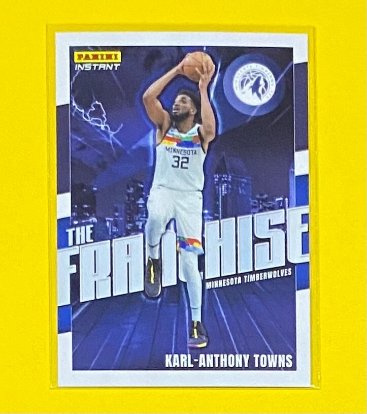 2022-23 Panini Instant Karl-Anthony Towns THE FRANCHISE 1/1436 SP ...