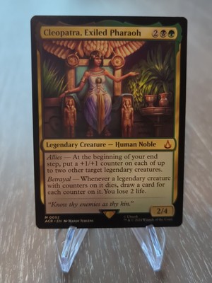 Cleopatra, Exiled Pharaoh - ACR 0052 - NM - MTG Magic | eBay