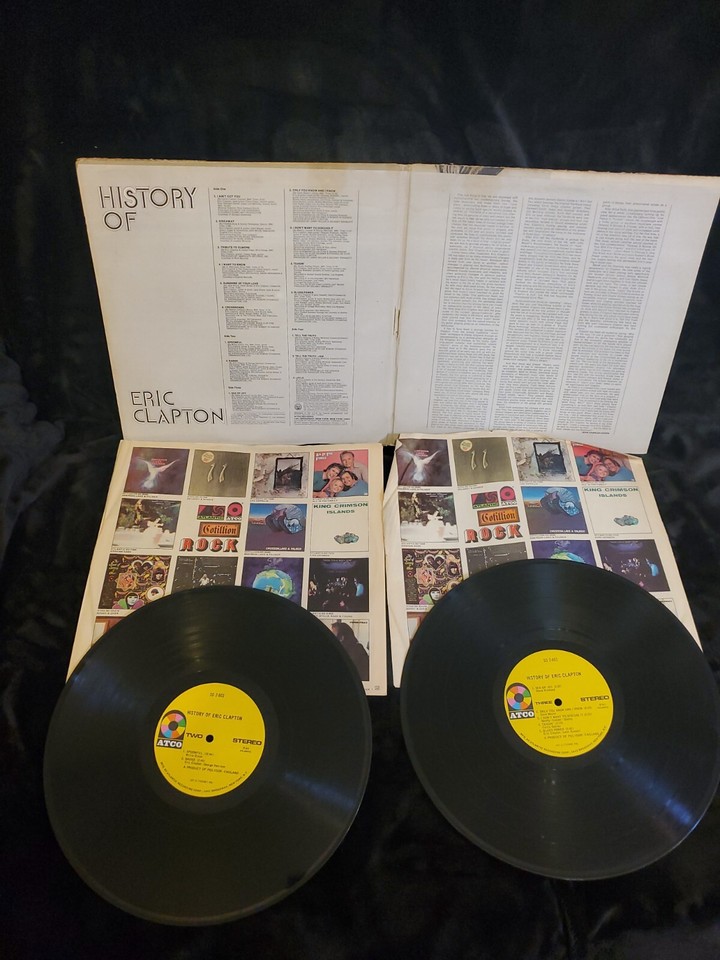 History Of Eric Clapton Vinyl Double LP Record Album | eBay