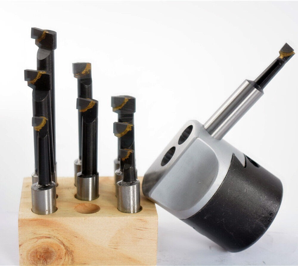 F1-1/2 in Milling Boring Head + 1/2in Boring Cutter For Machining ...