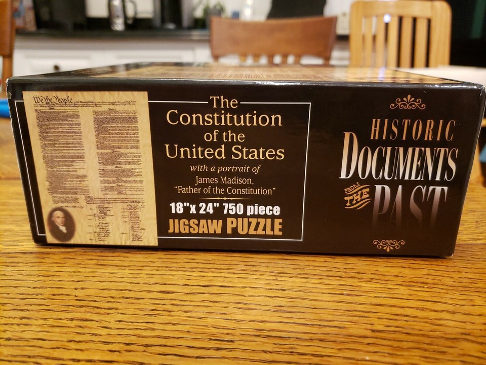NIB The Constitution Of The United States Jigsaw Puzzle US History 750 ...