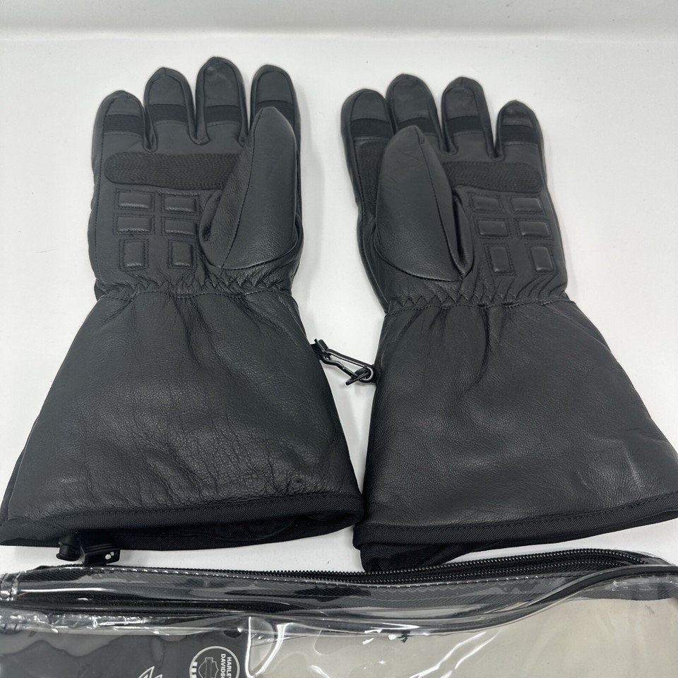 Harley Davidson Heated Men’s Gloves 98298-17VM Medium | eBay