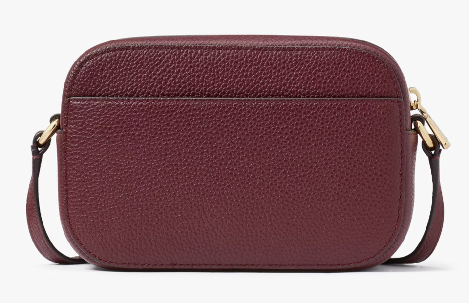Kate Spade Ava Flap Crossbody Bag Purple Leather Purse KD948 Cordovan ...