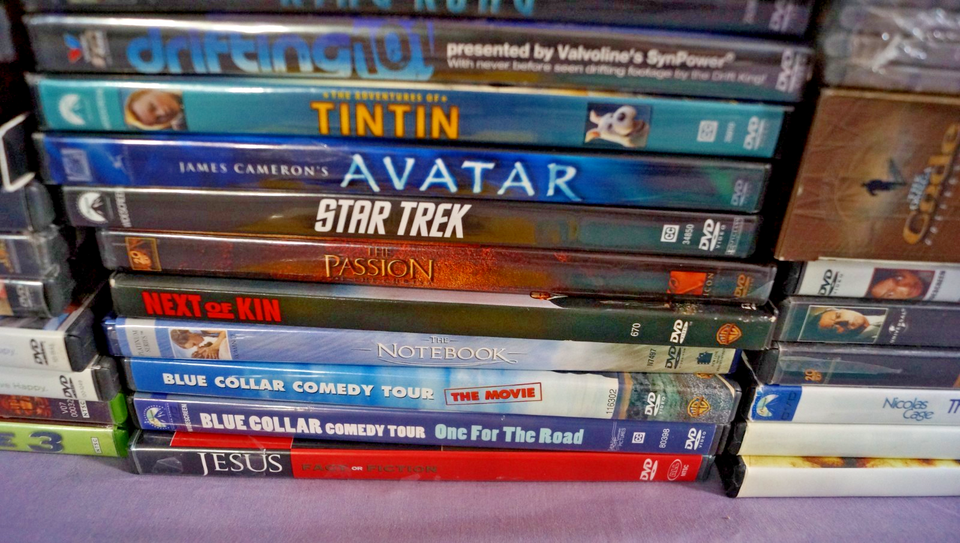 Huge Lot of 83 DVDs Extreme Gore Horror War Kids Fantasy Comedy Love ...