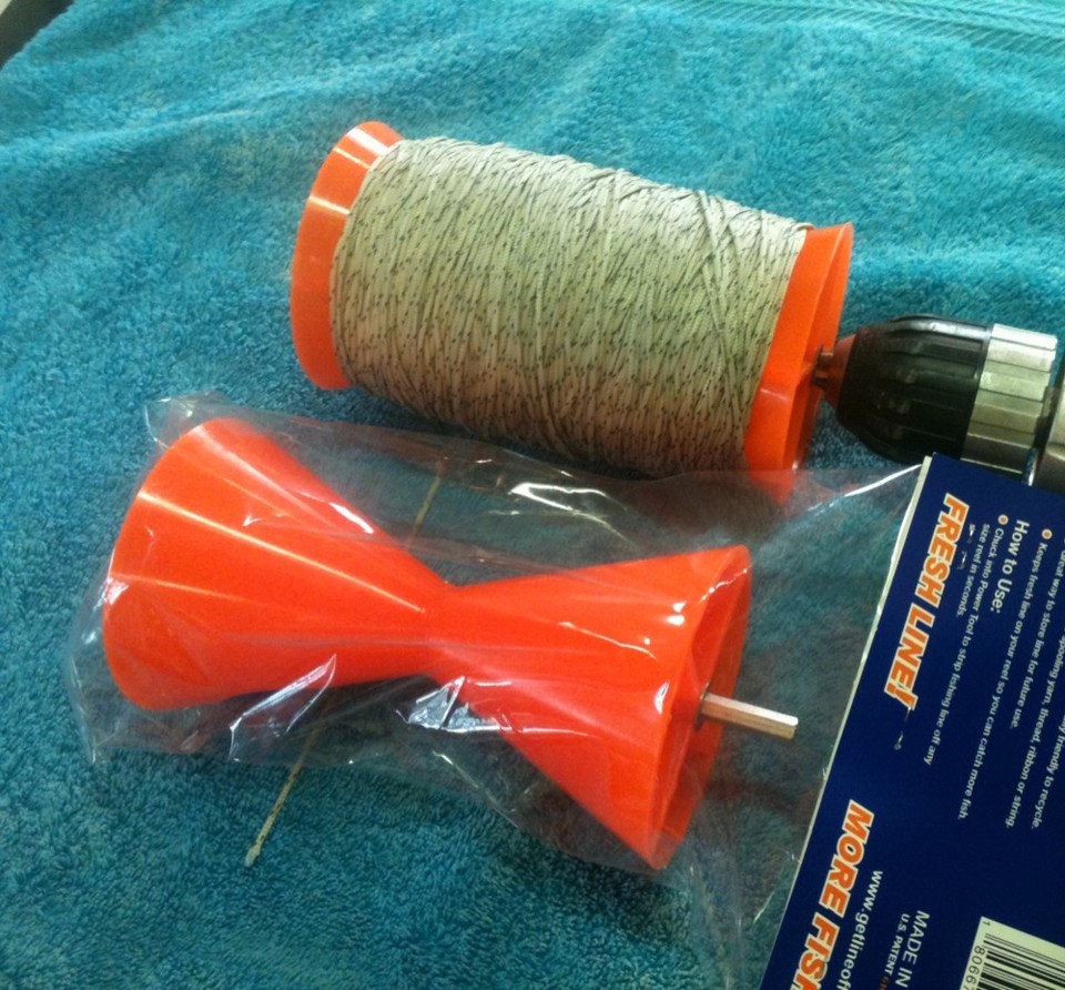 LineOff .World's Best Multi Reel Fishing Line Remover Winder Spooler ...