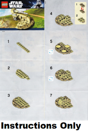 NEW INSTRUCTIONS ONLY LEGO MINI AAT 30052 manual from set | eBay