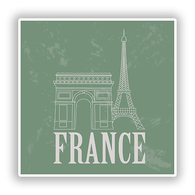 2 x France Vinyl Stickers Travel Luggage #10601Â | eBay