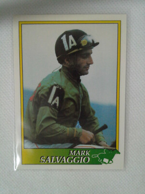 Mark Salvaggio trading card (Horse Racing) 1993 Jockey Star #84 | eBay