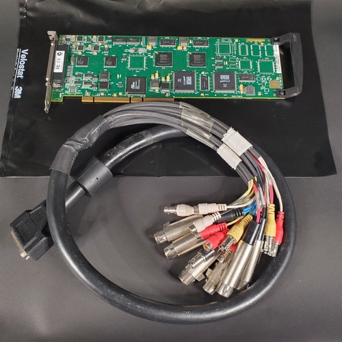 Digital Rapids Streamz Video Audio Processing PCI Card w/ Rare Cable ...