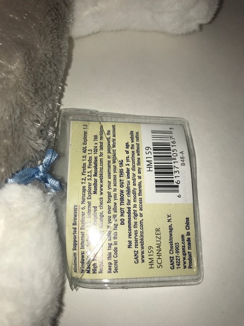 Webkinz Schnauzer for sale online | eBay