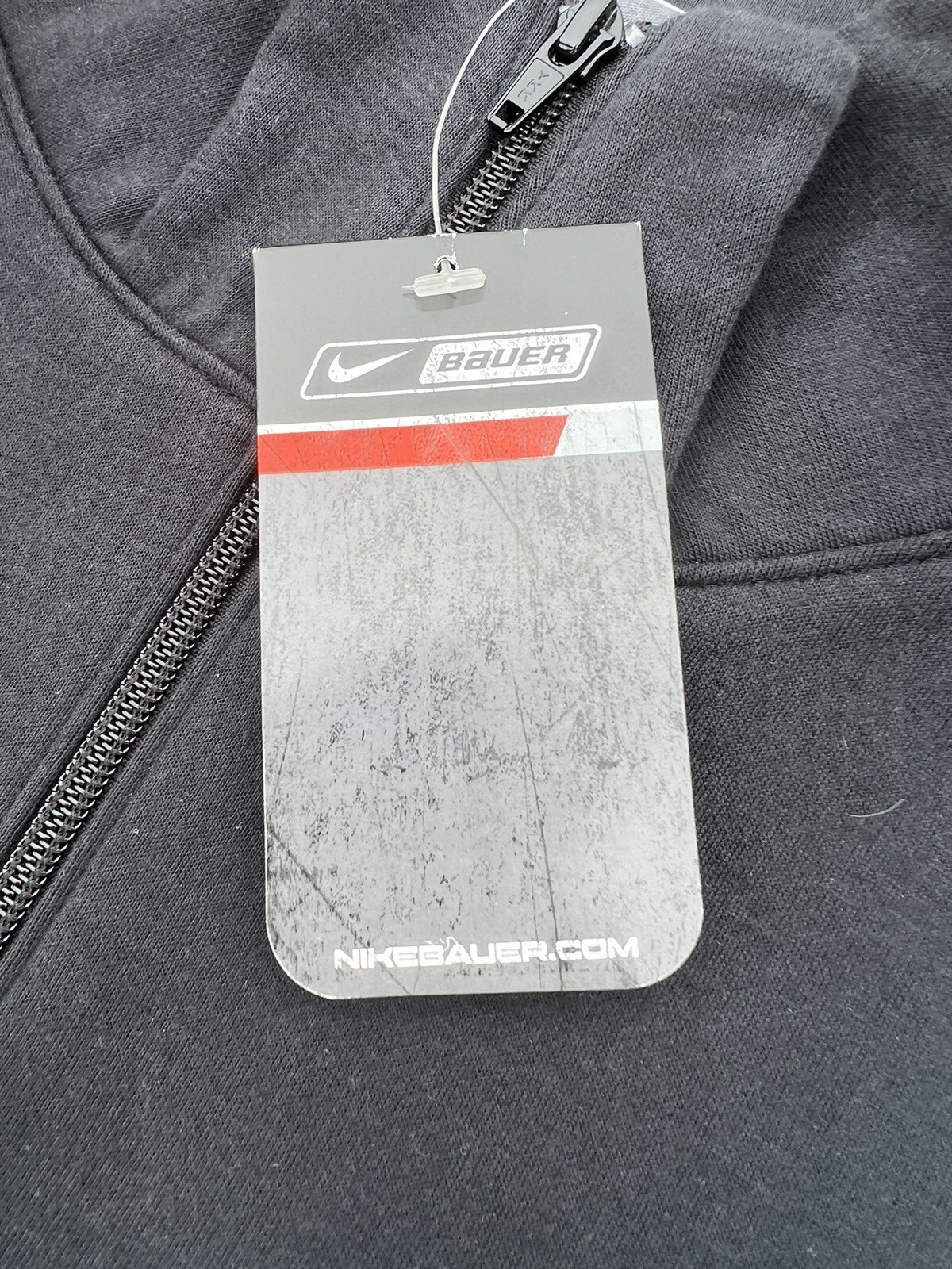 Vintage 90s Nike Bauer NHL Hockey Zip Up Track Jacket Size Medium New ...