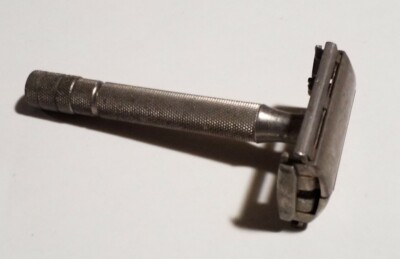 Collectible Vintage Gillette Safety Razor "Reg US Pat Off" Stainless ...