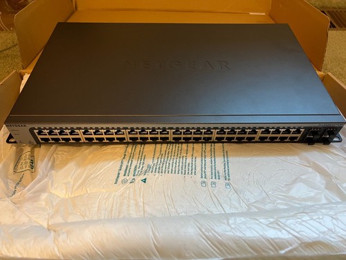 Netgear ProSafe GS748Tv5 — 48-Port Gigabit Ethernet Smart Switch | eBay