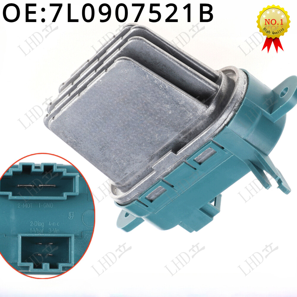 Heater Blower Motor Resistor 7L0907521B For Audi Q7 VW Touareg Porsche ...
