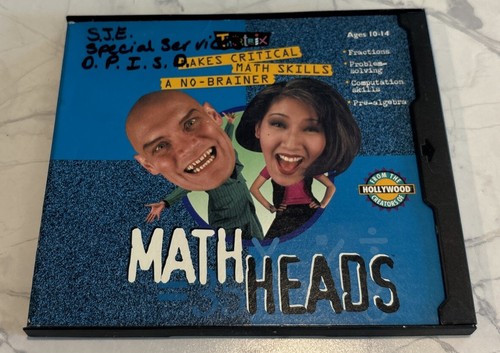 Math Heads By Theatrix PC MAC CD-ROM Ages 10-14 Vintage | eBay