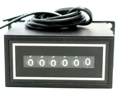 Redington Electromechanical Counter 21-1016 Counter 6 Digit 115Vac 8W ...