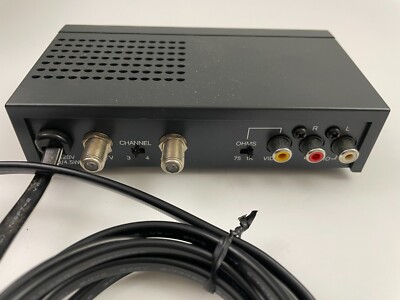 Terk Technologies MOD-34 RF Modulator Easy to Install Easy to Operate ...