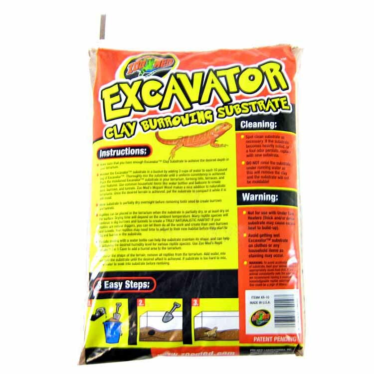 EXCAVATOR CLAY BURROWING SUBSTRATE 20lb 97612740202| eBay