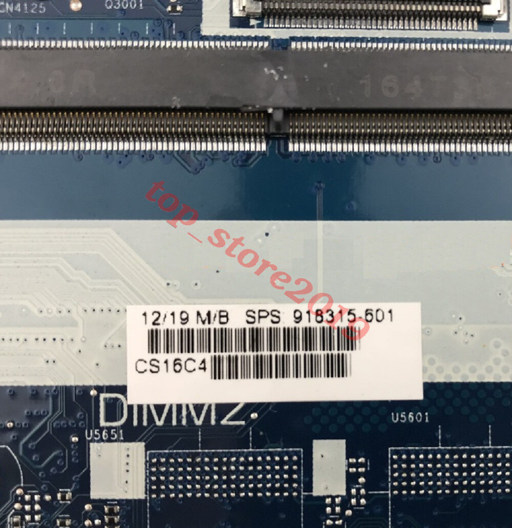 918315-001 918315-601 HP 850 840 G3 Motherboard I7-6600U CPU ...