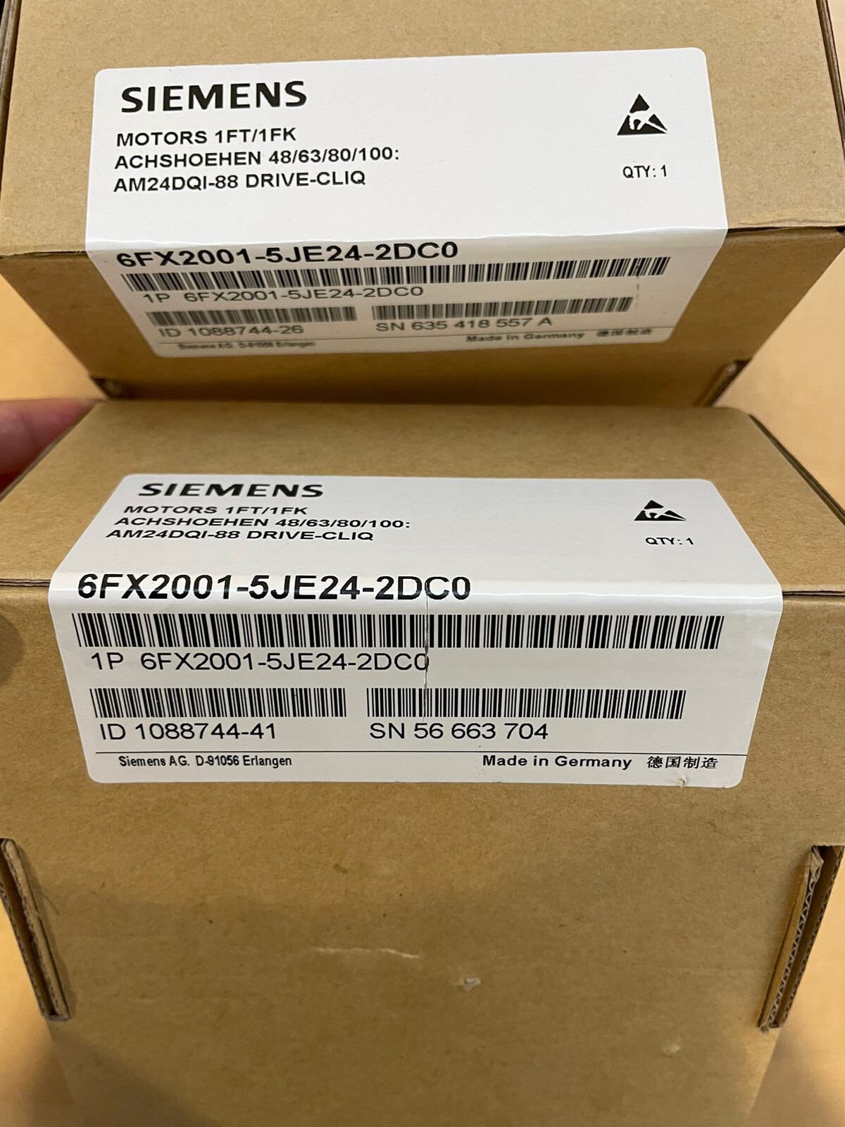 6FX2001-5JE24-2DC0 Spare Encoder Kit for Synchronous Motor 1FT/1FK | eBay