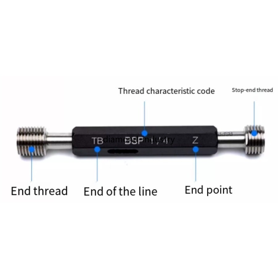 New 1pc BSP 2 Thread Gauge Plug Gage | eBay