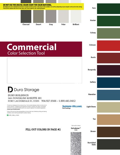 NEW DURO Mini Storage Steel Building Kit 20'x100'x9.5' Metal Prefab ...