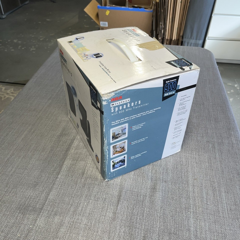 RCA Wireless Speakers 900 MHz Transmitter Model: WSP150 NEW in Original ...