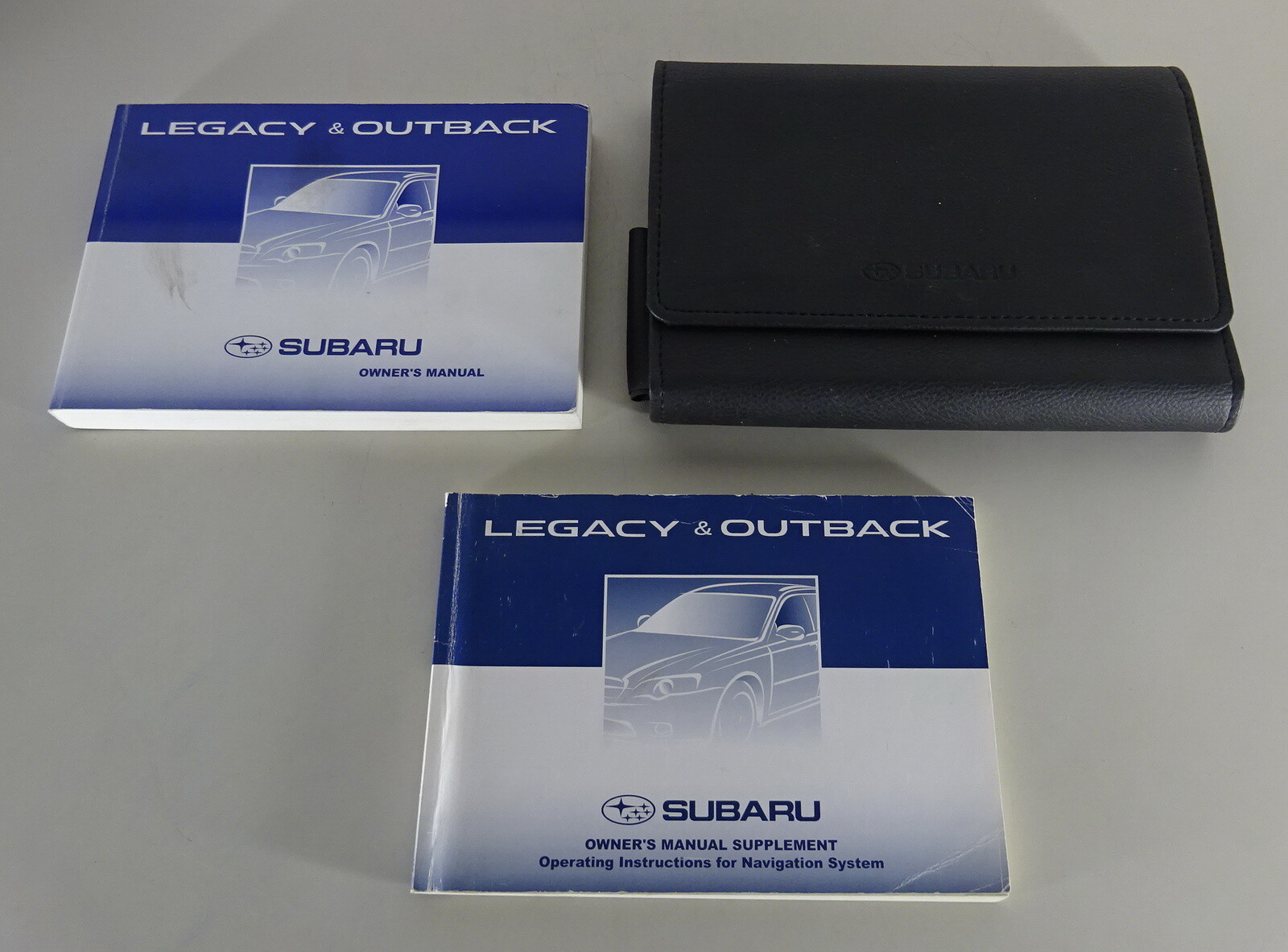 Owner's manual / Handbook + wallet Subaru Legacy & Outback from 07/2007 ...