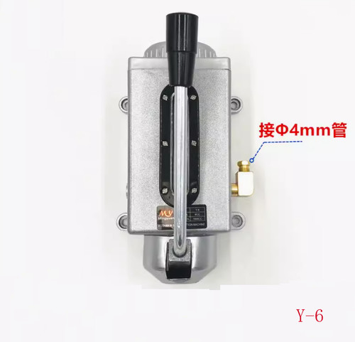 Manual Hand Pump Oiler One Oil Outle Y-6 FOR Mill Machine Bore 4/6mm | eBay