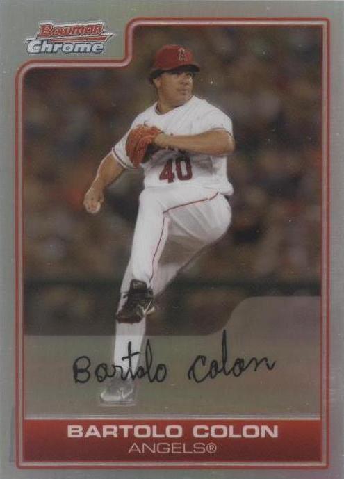 2006 Bowman Chrome - Bartolo Colon #195 Refractor for sale online | eBay