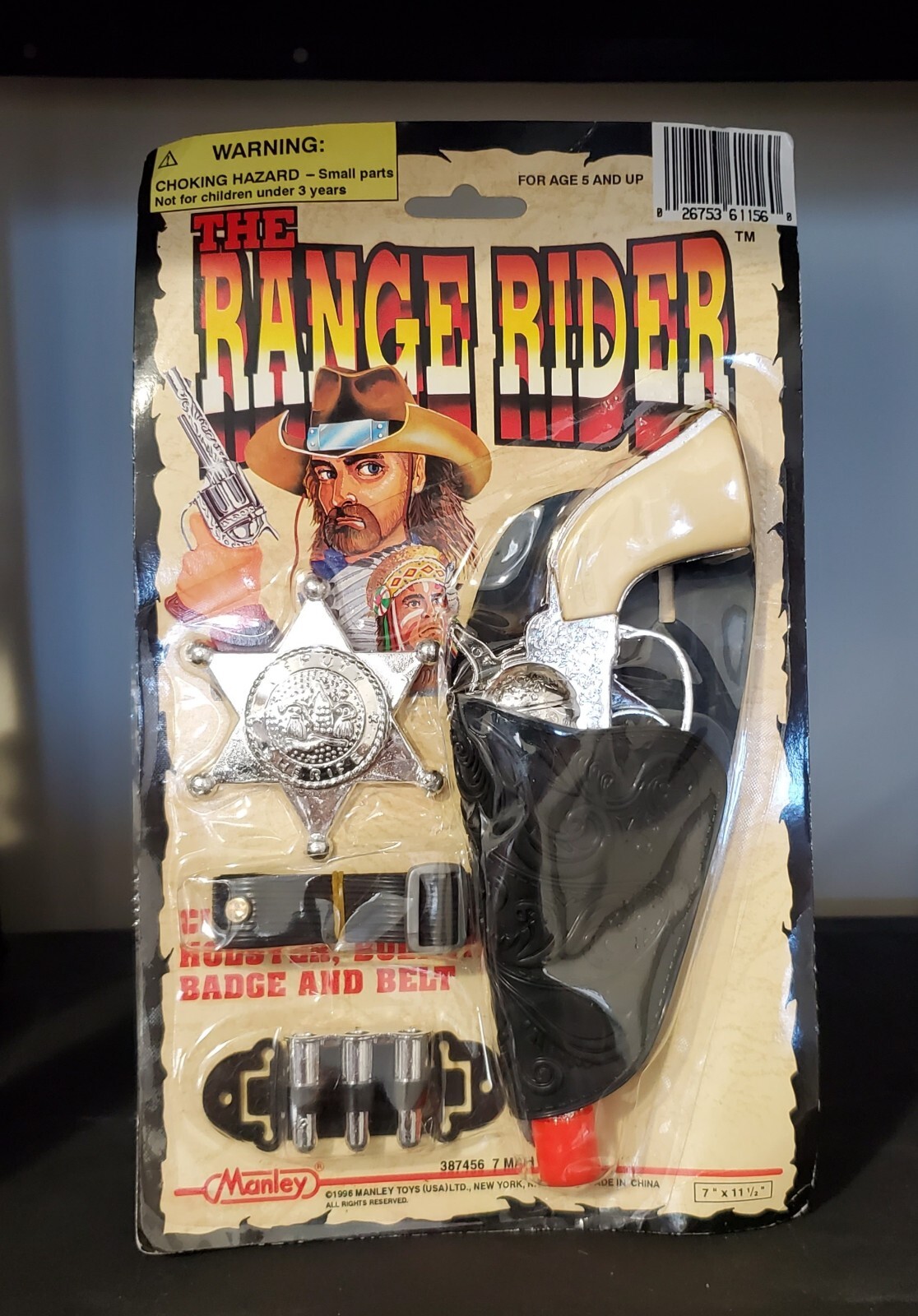Vintage Manley Toys The Range Rider Toy Gun Set 1996 New In Sealed ...