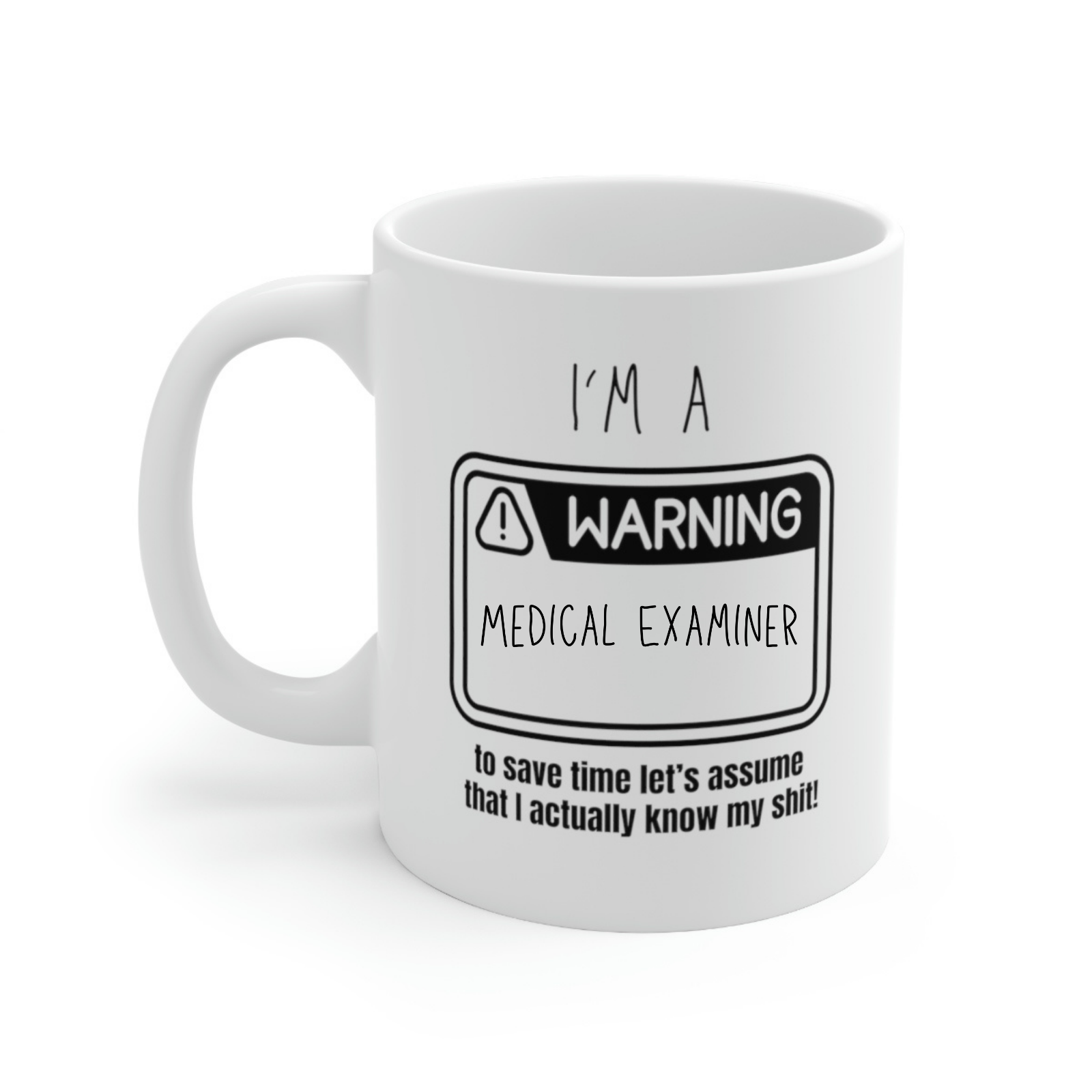 Medical Examiner novelty mug birthday present for Medical Examiner gift ...