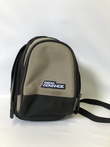 Vintage Gameboy Advance Beige/Black Carry Case Travel Bag Nintendo GBA ...