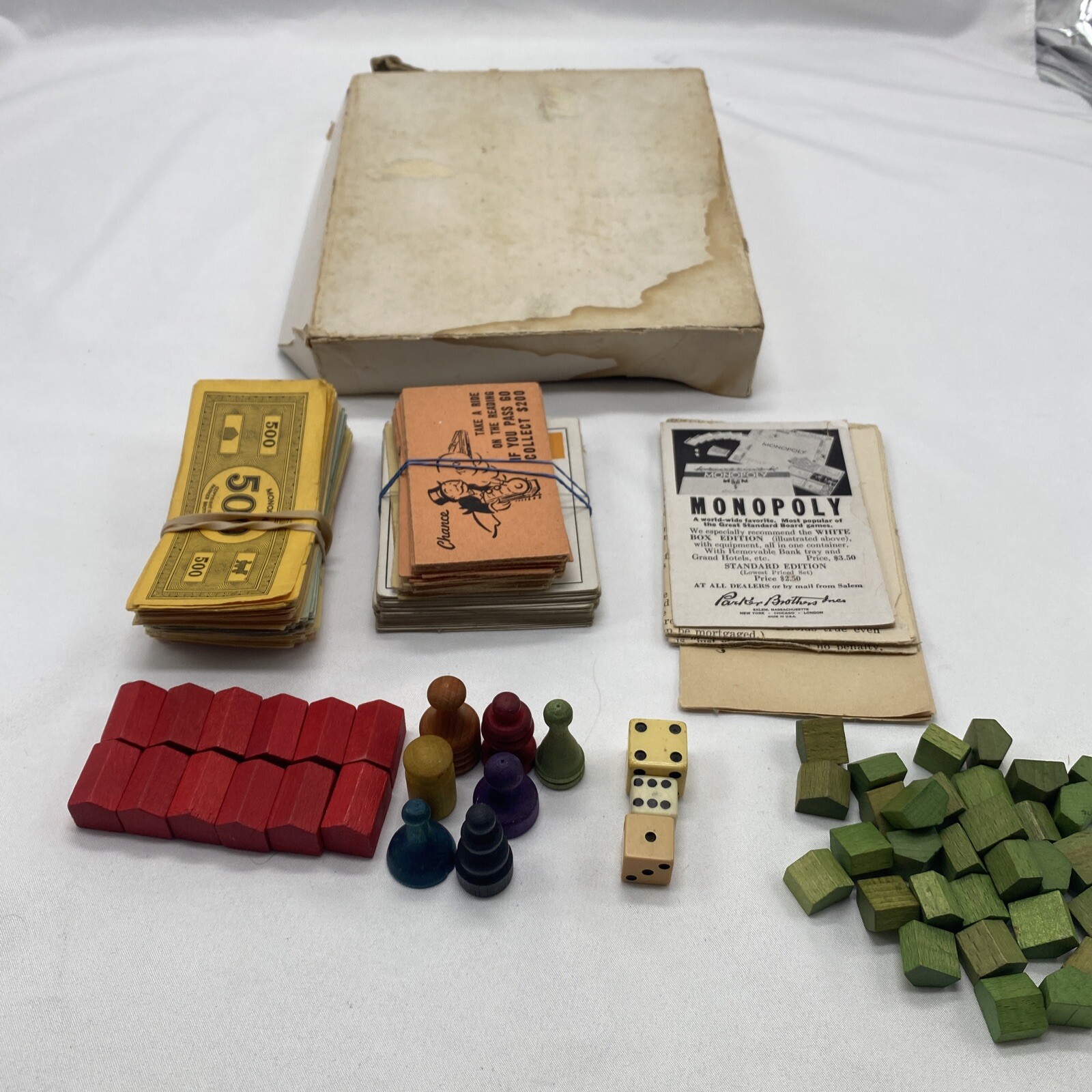 Original Monopoly Game Pieces