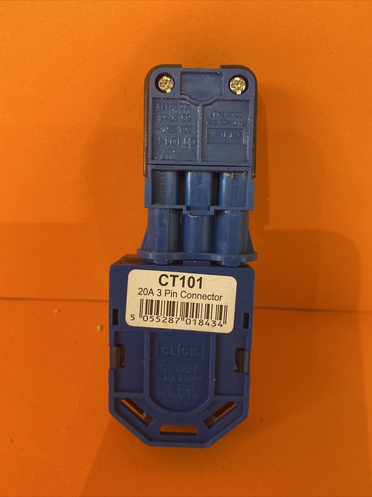 5 x Click CT101C 'Flow' Pull Apart Junction Boxes Plugs - 20 Amp for ...