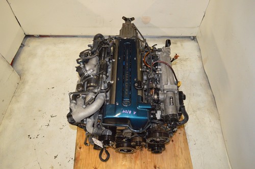 JDM 2JZGTE VVT-I TOYOTA MOTOR 3.0L DOHC TWIN TURBO 2JZ ENGINE AUTO ...
