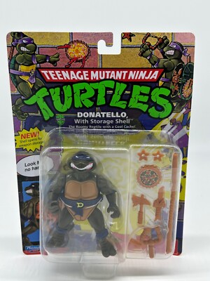 Teenage Mutant Ninja Turtles Donatello With Storage Shell | eBay